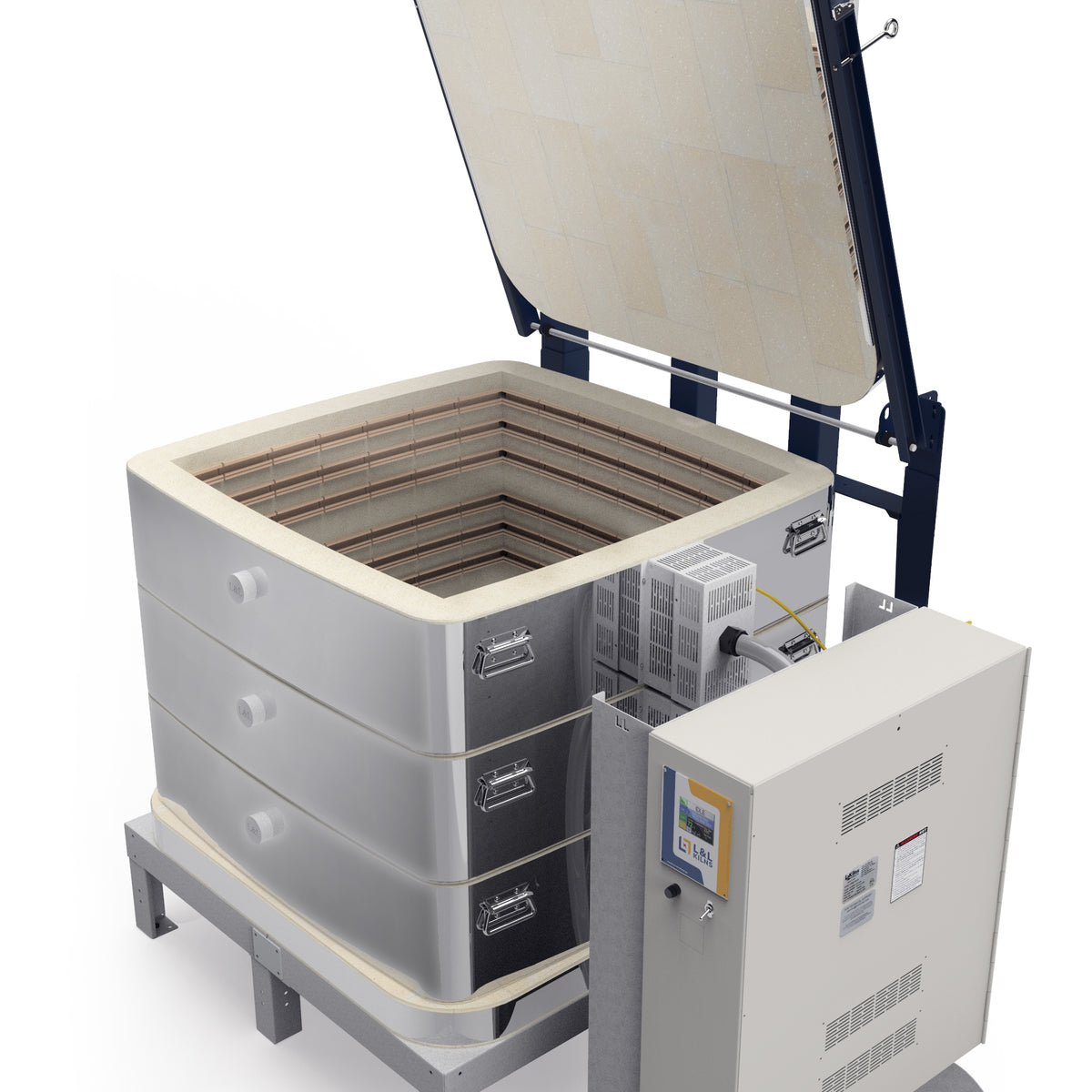 L&L X3227 DaVinci Square Kiln for Sale | 15 Cu Ft | The Kiln Guy – The ...